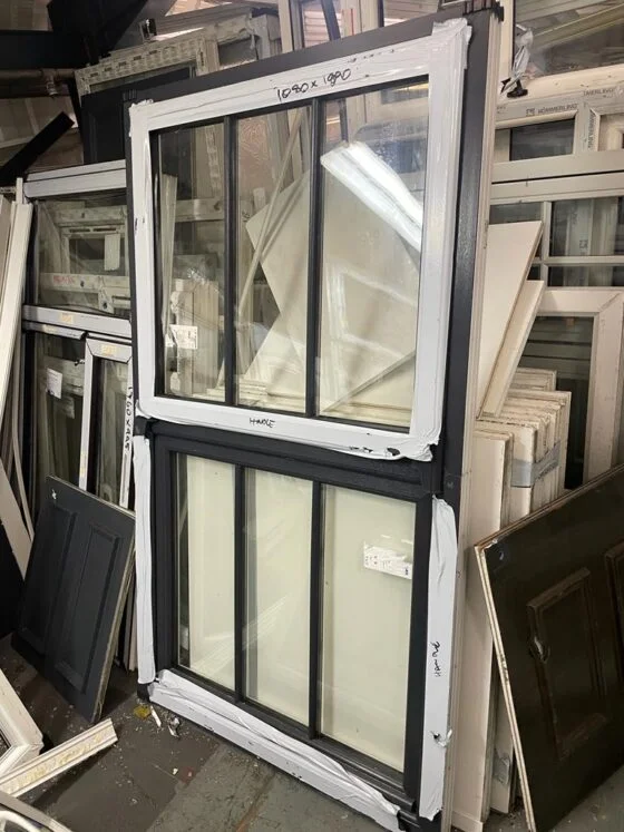 Anthracite Grey Upvc Window 1080 X 1890 mm - DOORS 4U