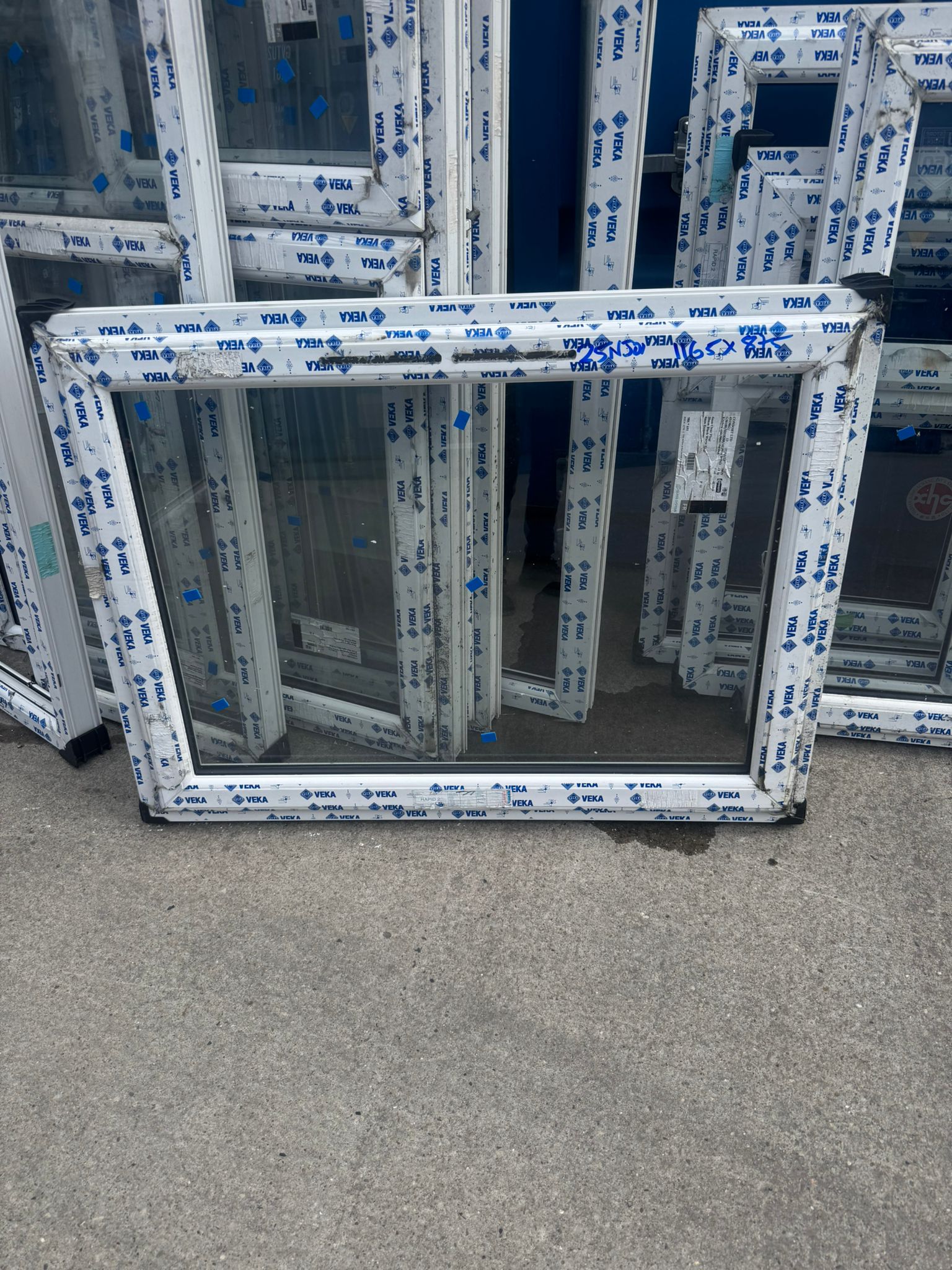 White Upvc Window 1165 X 875 mm 25NJ01 - DOORS 4U